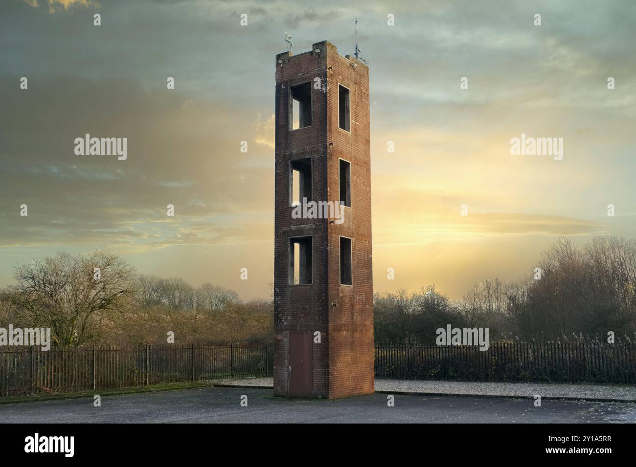 Practice tower fire station hi-res stock photography and images - Alamy