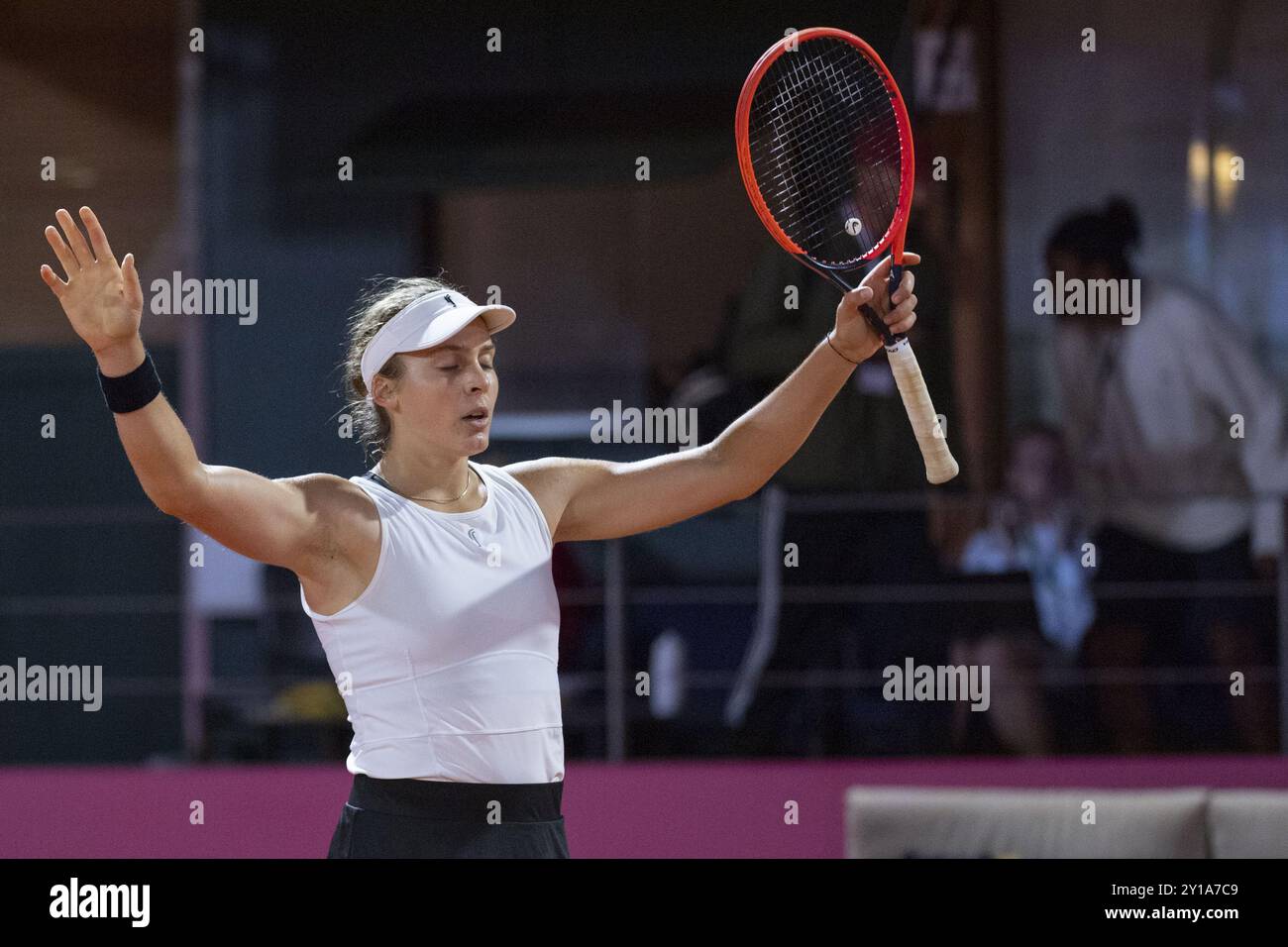 Montreux Switzerland, 09 05 2024: Tara Wurth (CRO) wins round of 16 vs ...