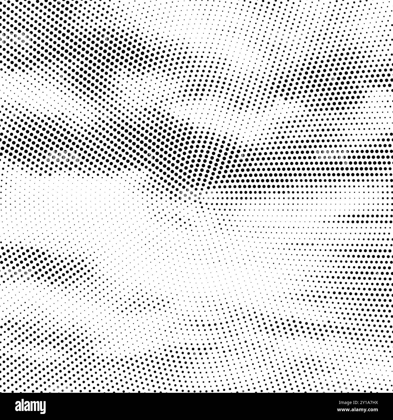 Vector Halftone Pattern. Set of Dots. Dotted Texture on White ...