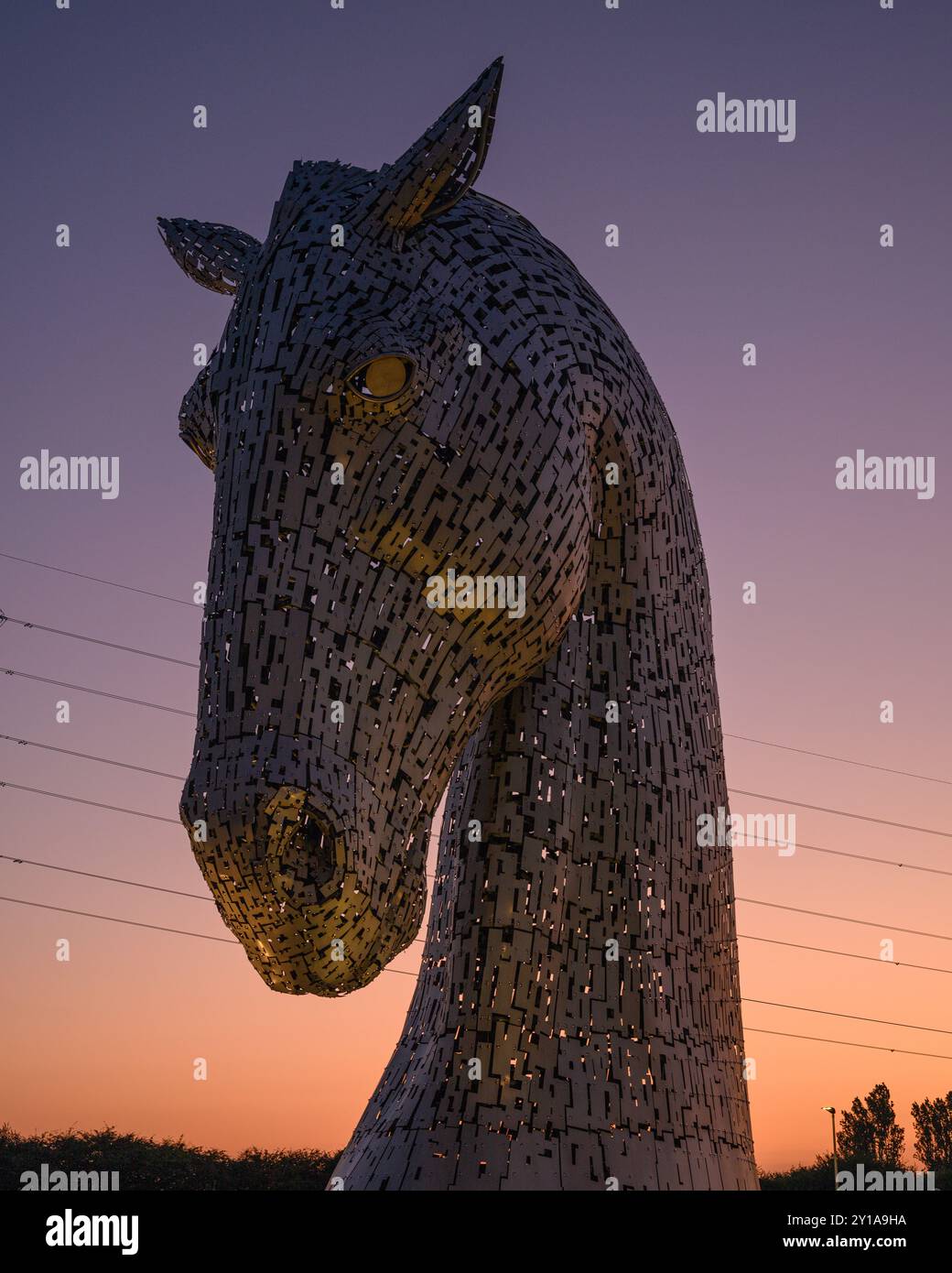 Close Up Photo Of Iconic Scottish Tourist Attraction, Duke The Kelpie ...