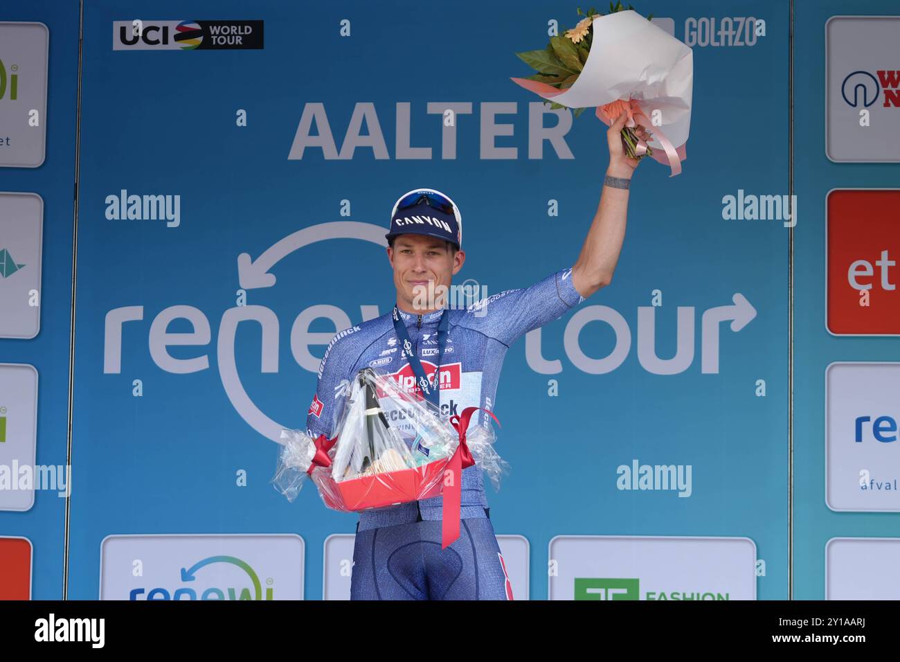 PHILIPSEN Jasper during the Renewi Tour 2024, Stage 4, Oostburg ...