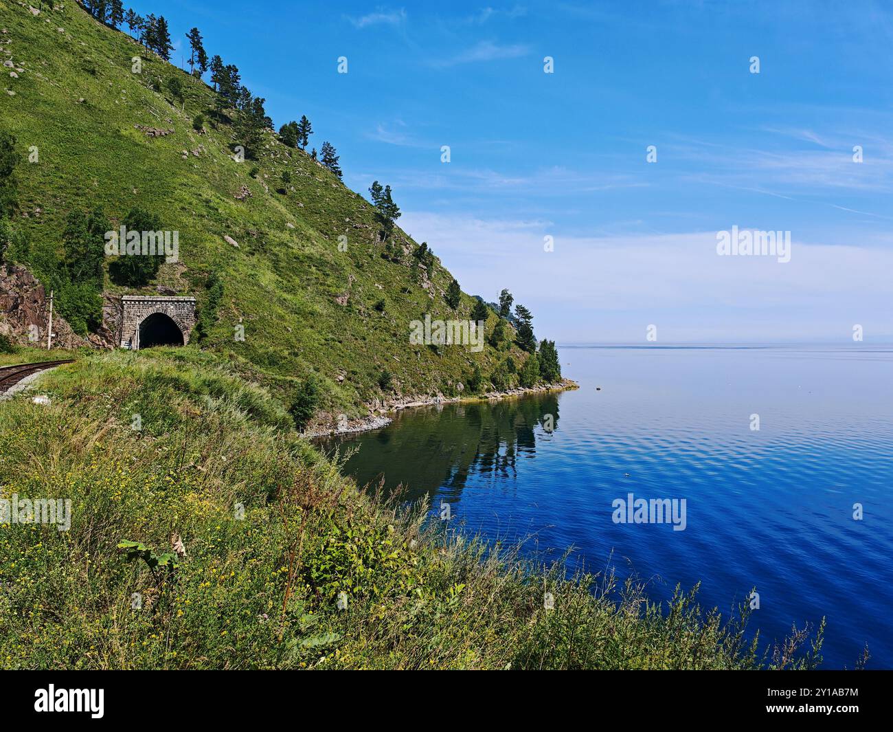 Tunnel on circum baikal hi-res stock photography and images - Alamy
