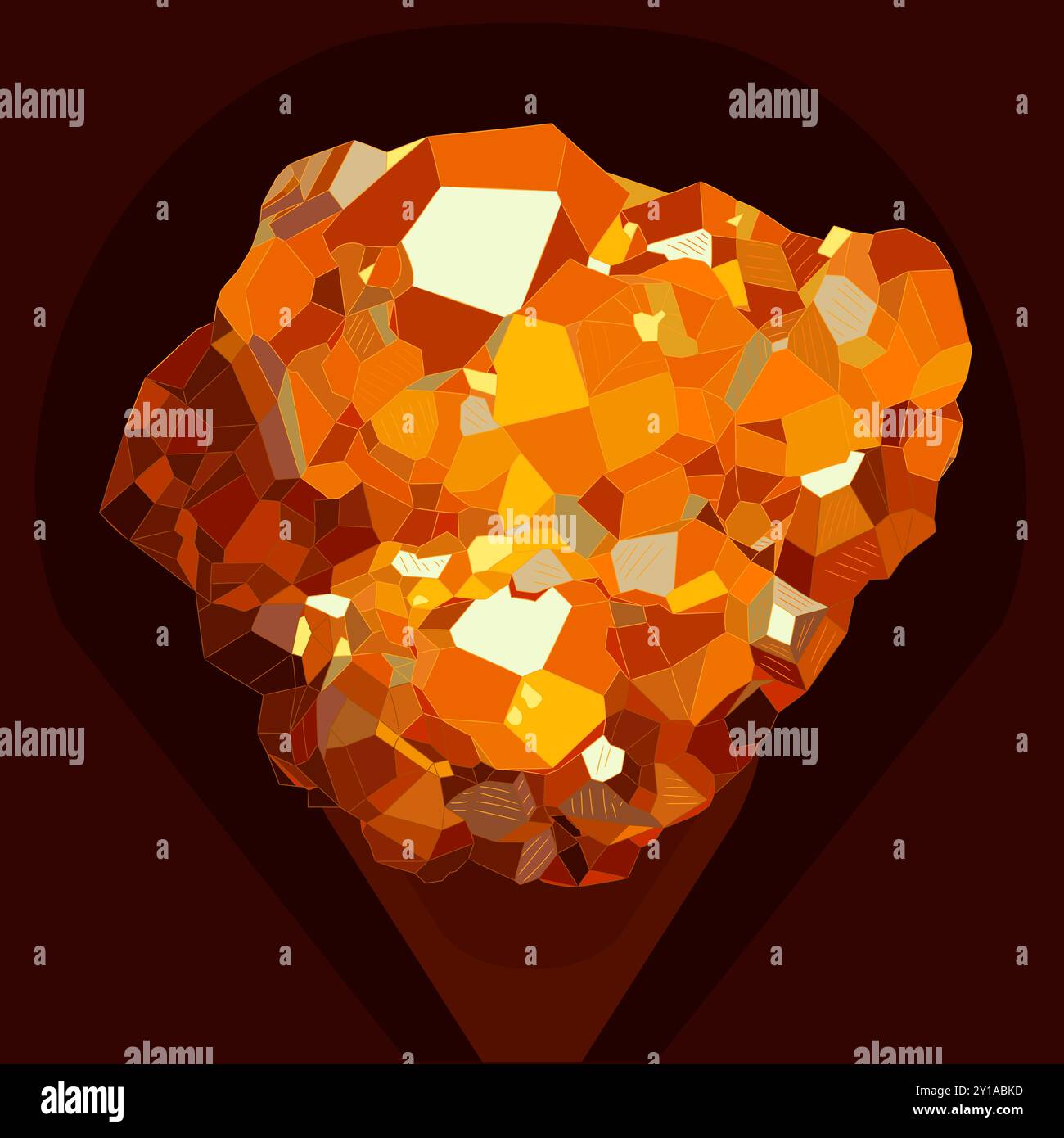 Fiery hue Stock Vector Images - Alamy