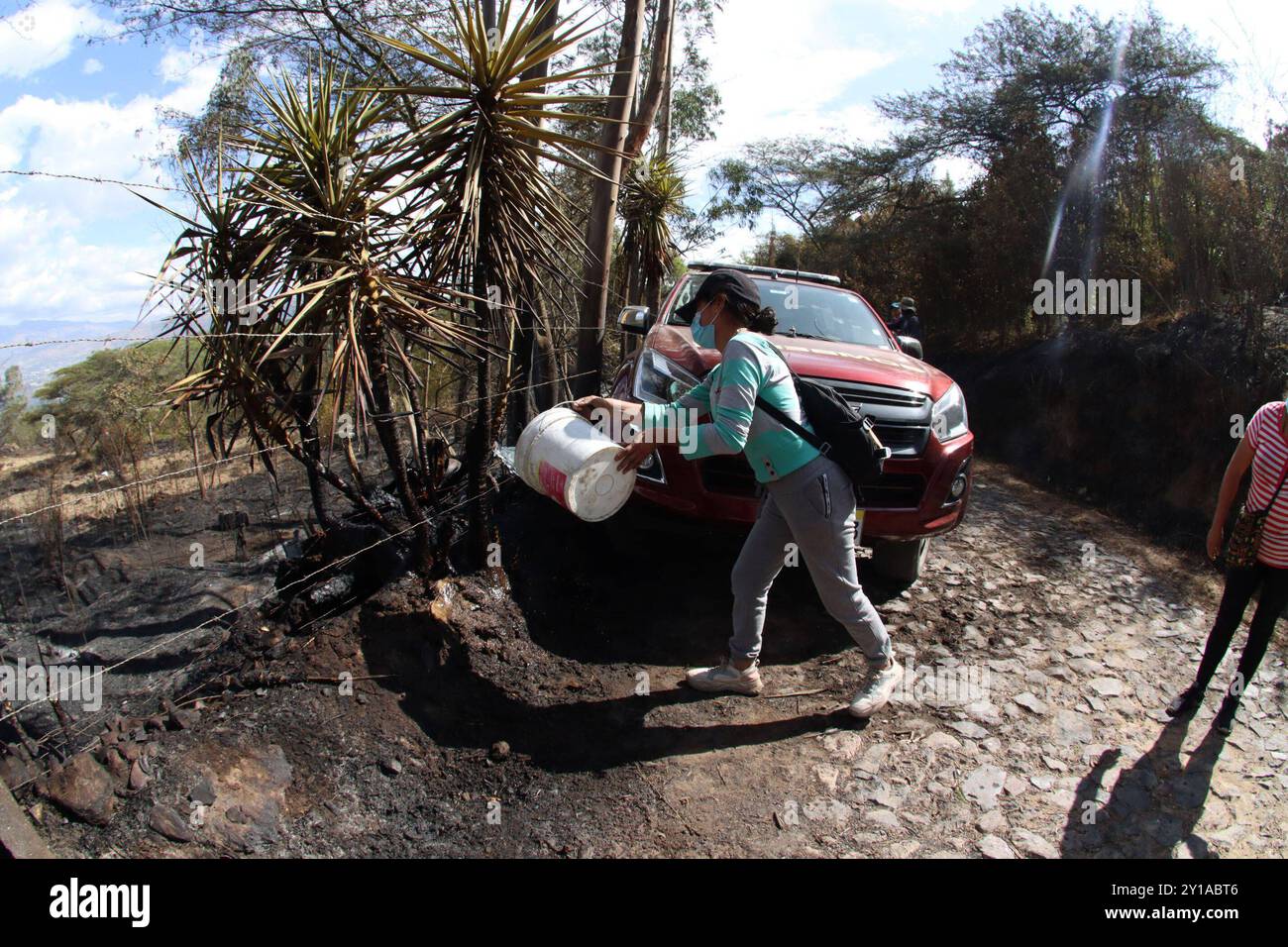 NAYON VALLEY FIRE Quito, Thursday, September 5, 2024 Fire in the Valley ...