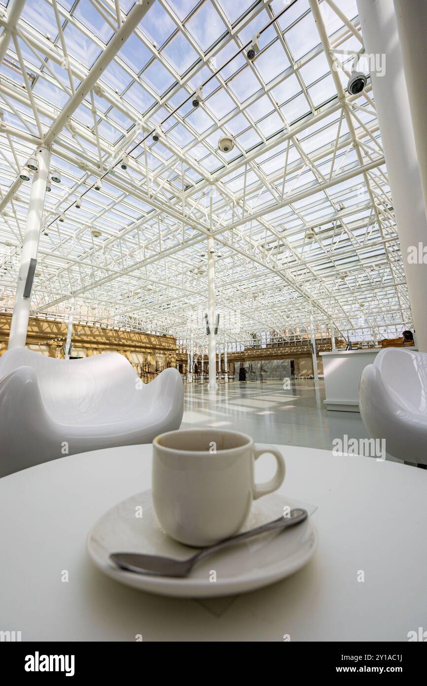 Wroclaw, Poland - April 14 2024: Slodki Chlopak Cafe: A Modern Retreat in Pawilon Czterech Kopuł ...