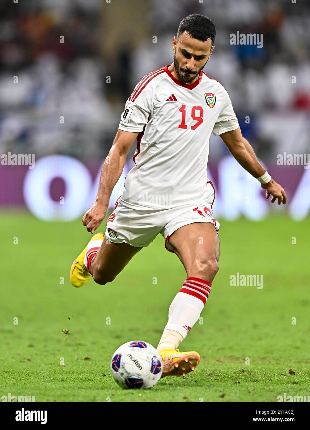 2026 FIFA WORLD CUP QUALIFIER -QATAR VS UNITED ARAB EMIRATES Khaled ...