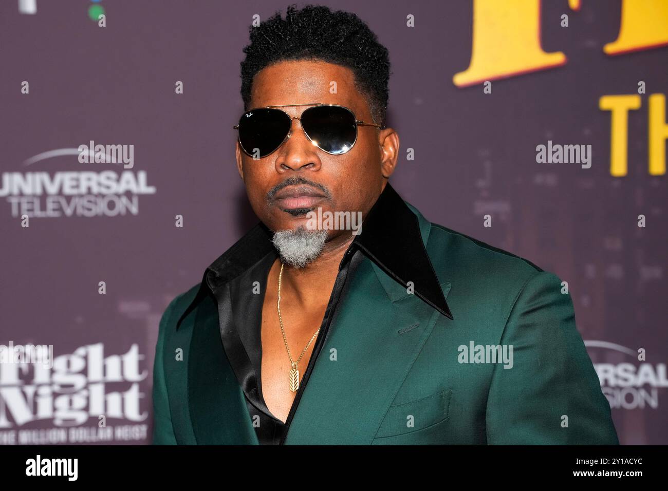 David Banner attends the premiere of Peacock's "Fight Night: The ...