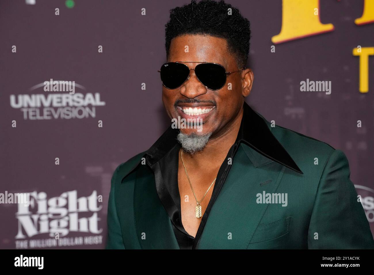 David Banner attends the premiere of Peacock's "Fight Night: The ...