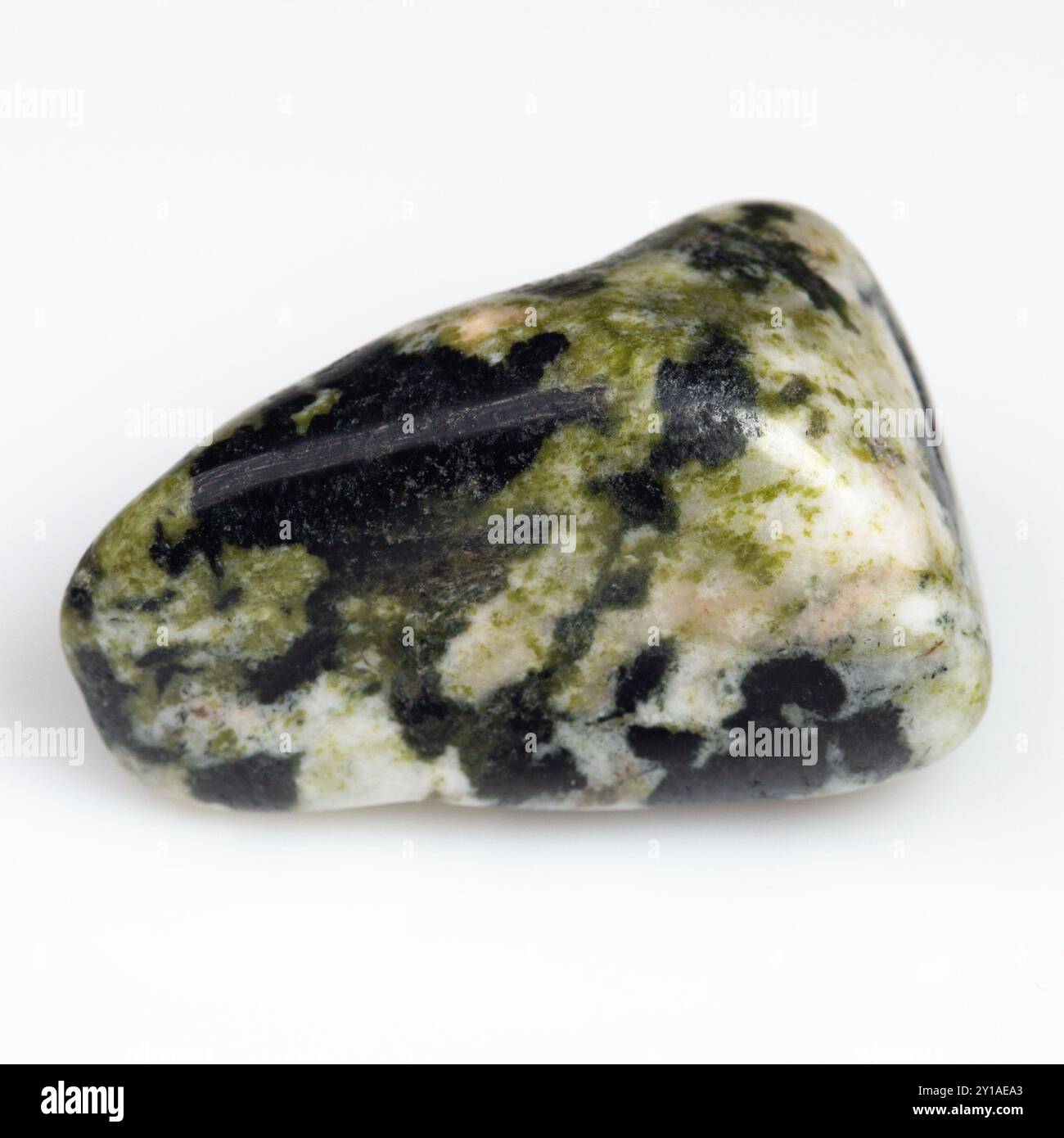 Raw green serpentine mineral isolated hi-res stock photography and ...