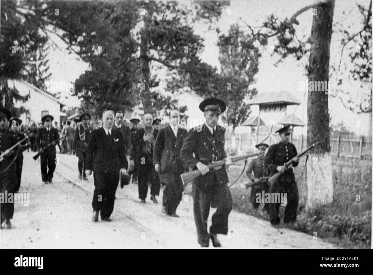 The execution of Marshall Ion Antonescu, former dictator of Romania ...