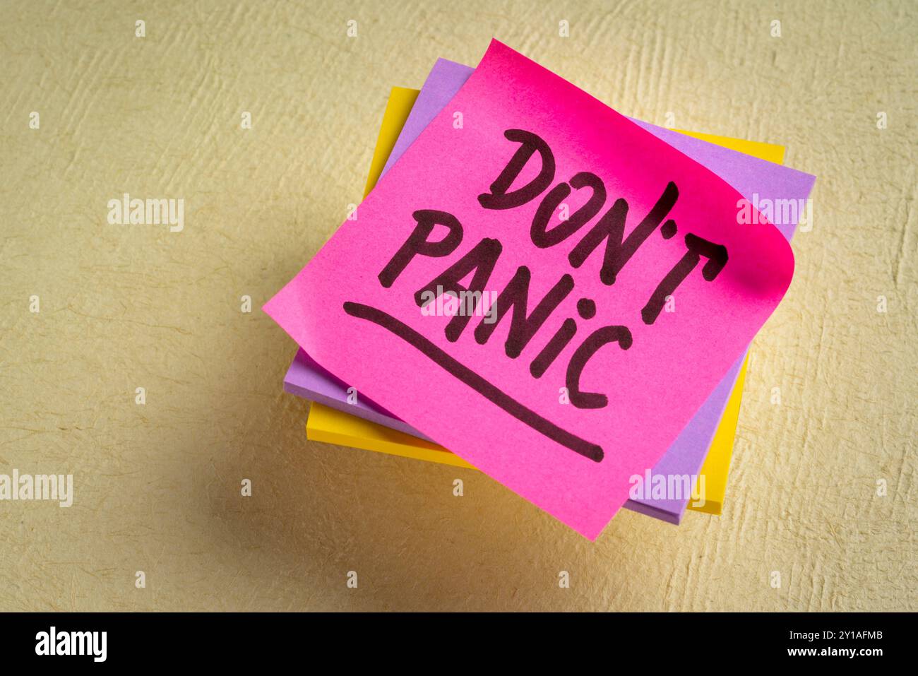 Do not panic on a sticky note against textured art paper - dealing with ...