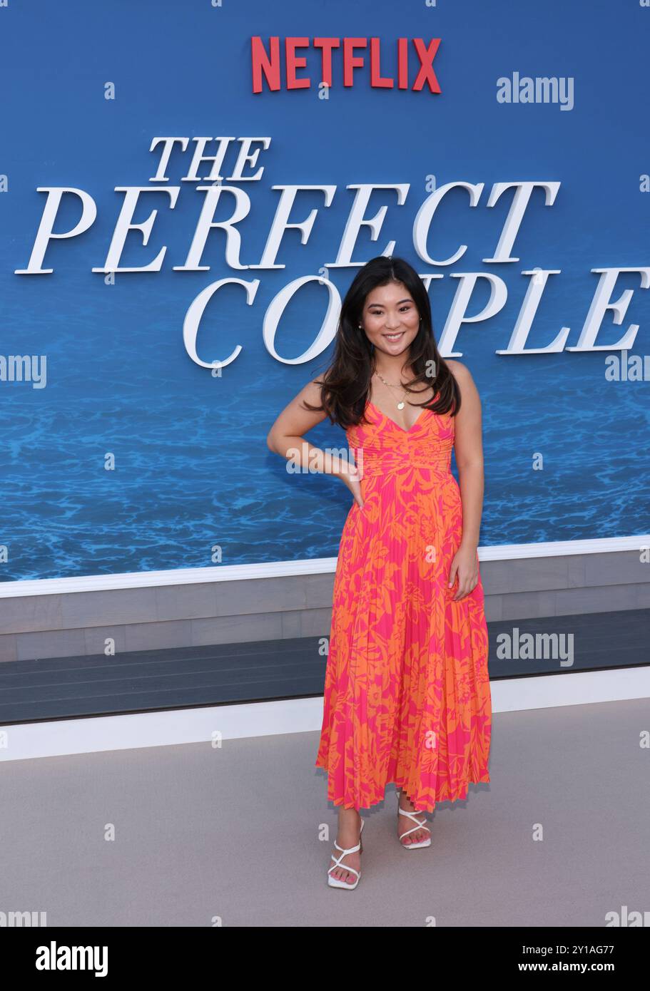 Moera Ainai attends the Los Angeles Premiere of Netflix's "The Perfect ...