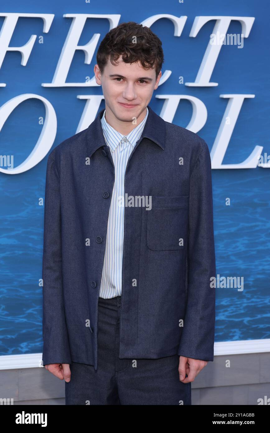 Sam Nivola attends the Los Angeles Premiere of Netflix's "The Perfect ...