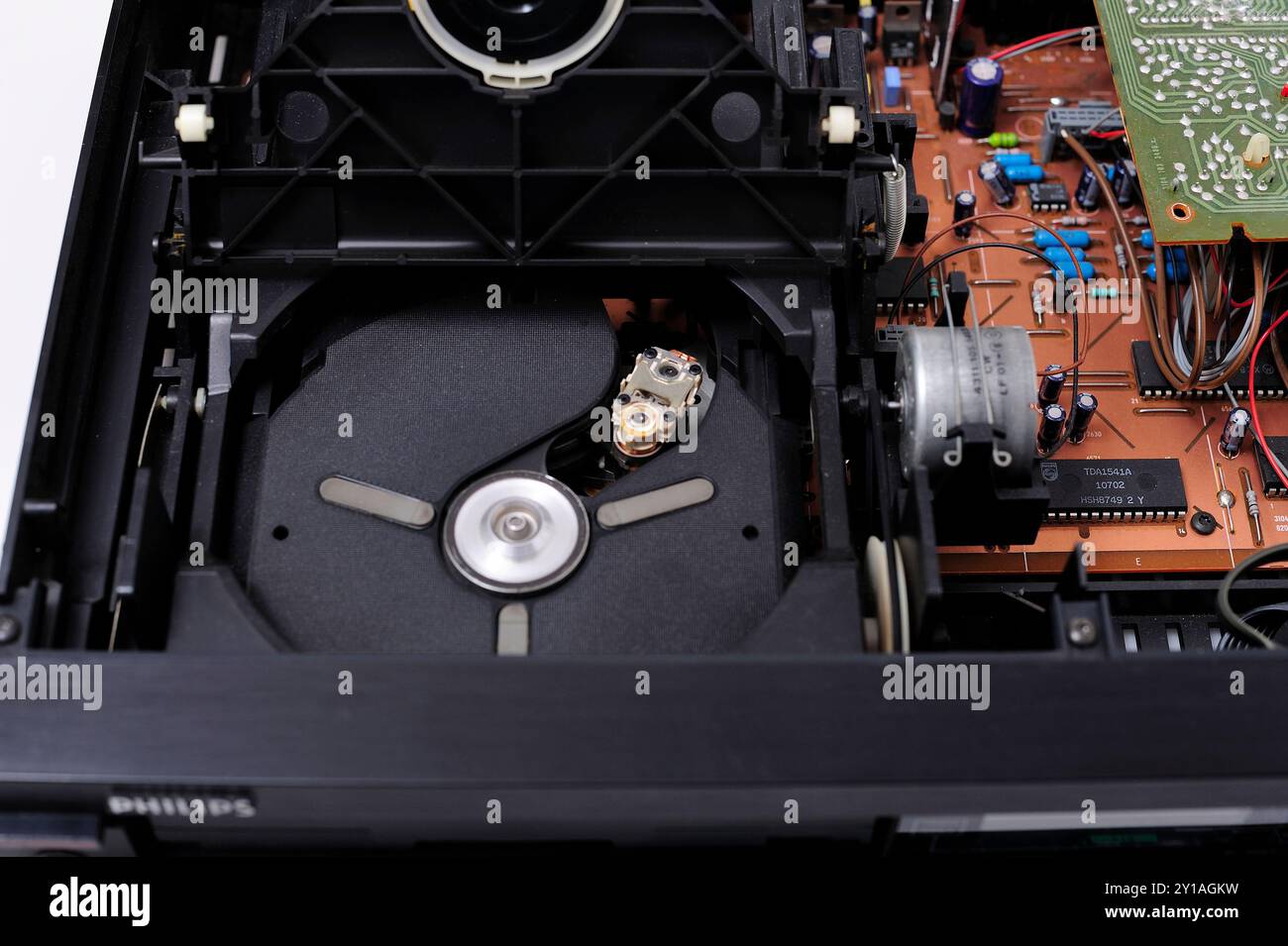 Cd player tray hi-res stock photography and images - Alamy