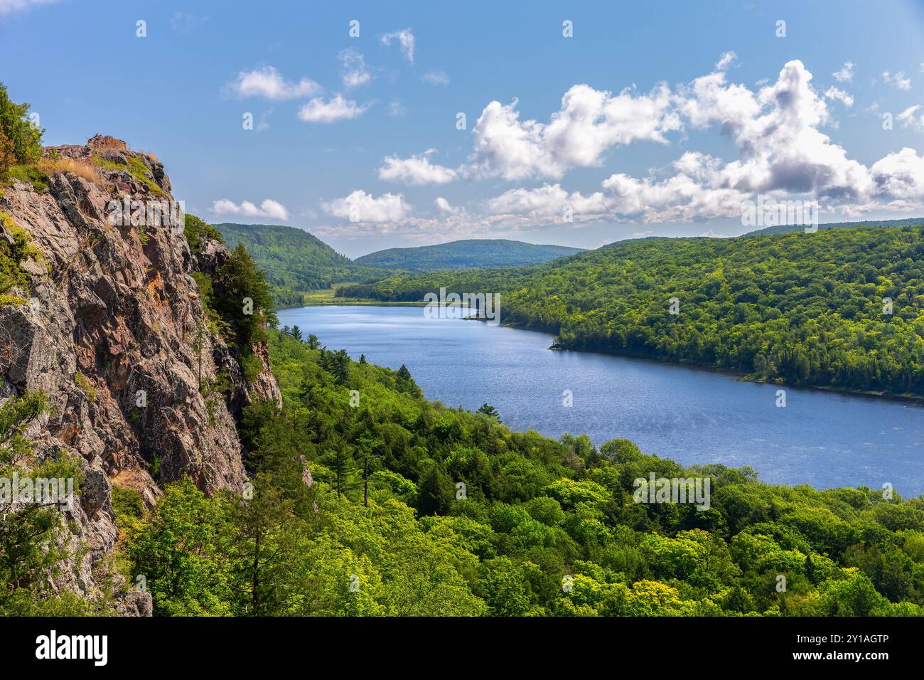Lake of the Clouds in Wilderness State Park in Michigan's Upper ...