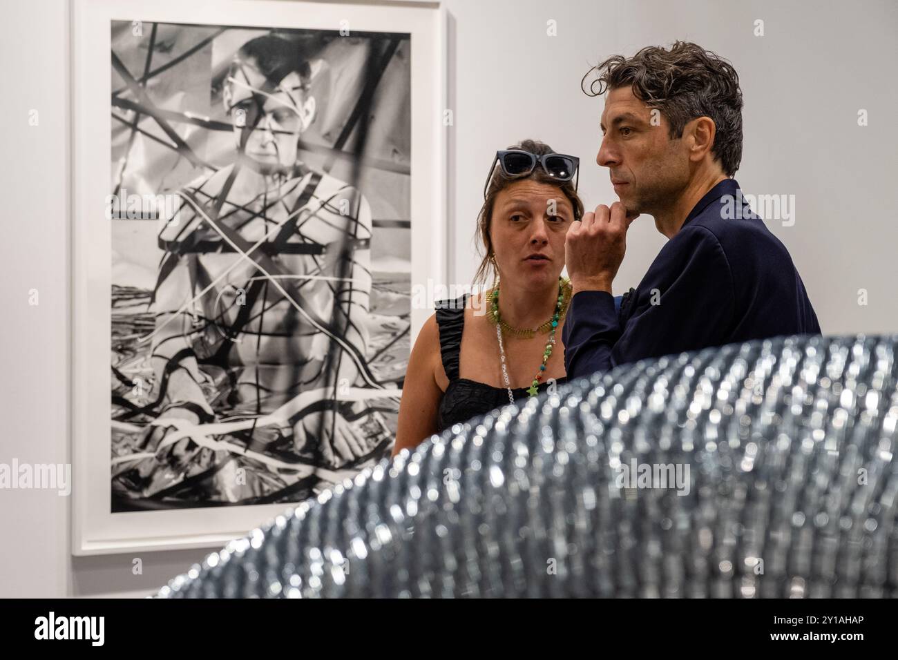 New York, NY, USA. 5th Sep, 2024. The annual Armory Show, which runs ...