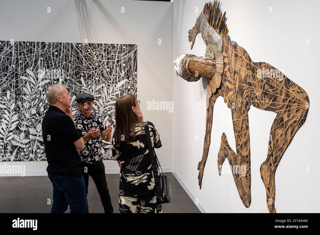 New York, NY, USA. 5th Sep, 2024. The annual Armory Show, which runs ...