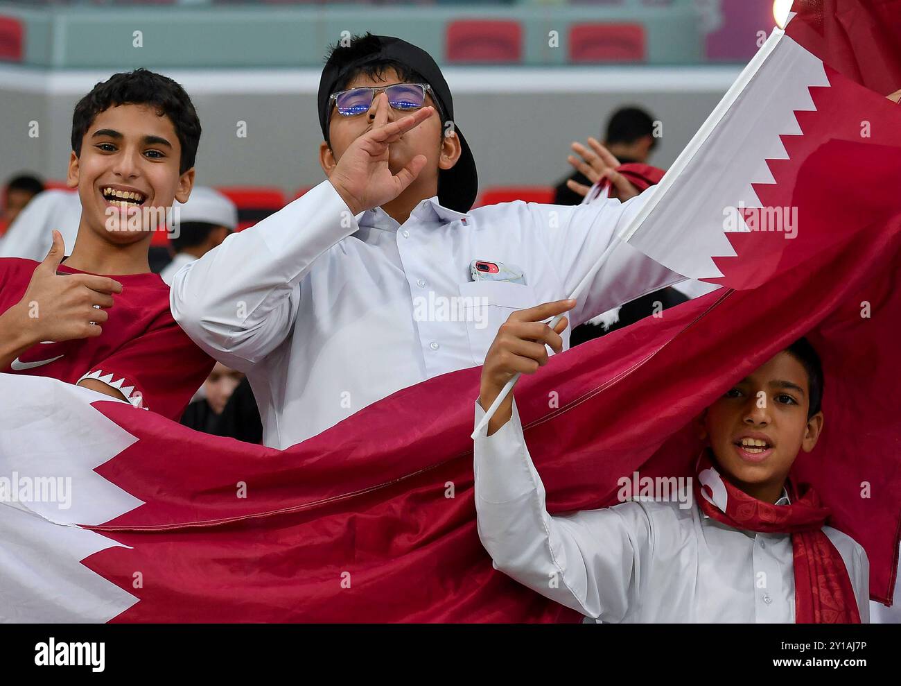 2026 FIFA WORLD CUP QUALIFIER -QATAR VS UNITED ARAB EMIRATES Fans of ...