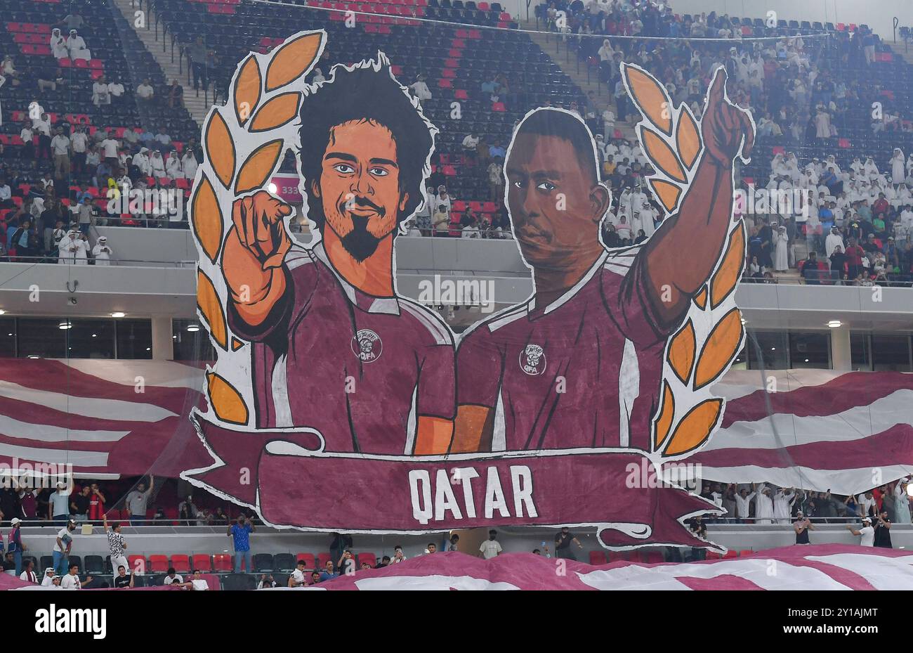 2026 FIFA WORLD CUP QUALIFIER -QATAR VS UNITED ARAB EMIRATES Fans of ...