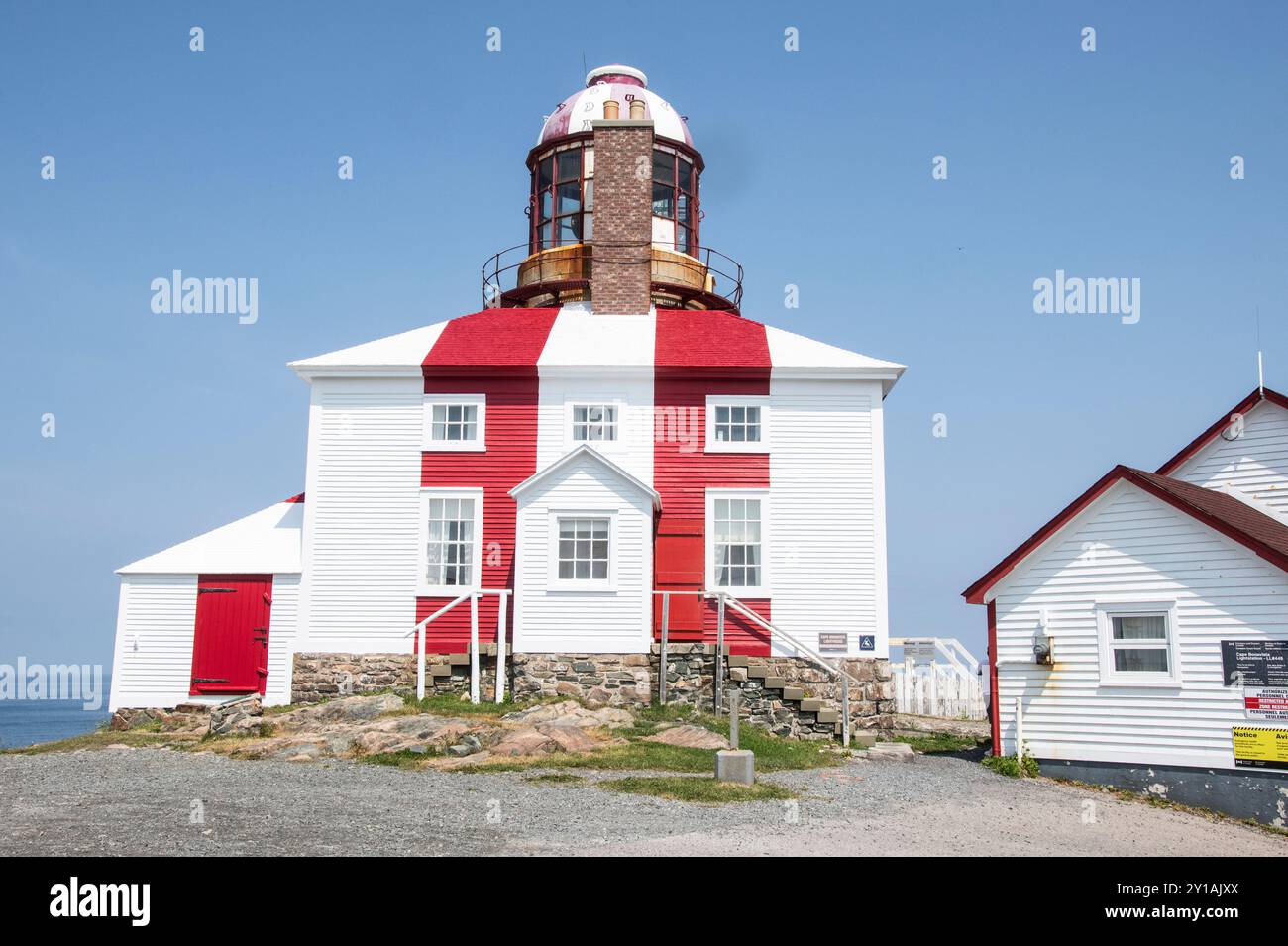 Cape Bonavista Lighthouse in Bonavista, Newfoundland & Labrador, Canada ...