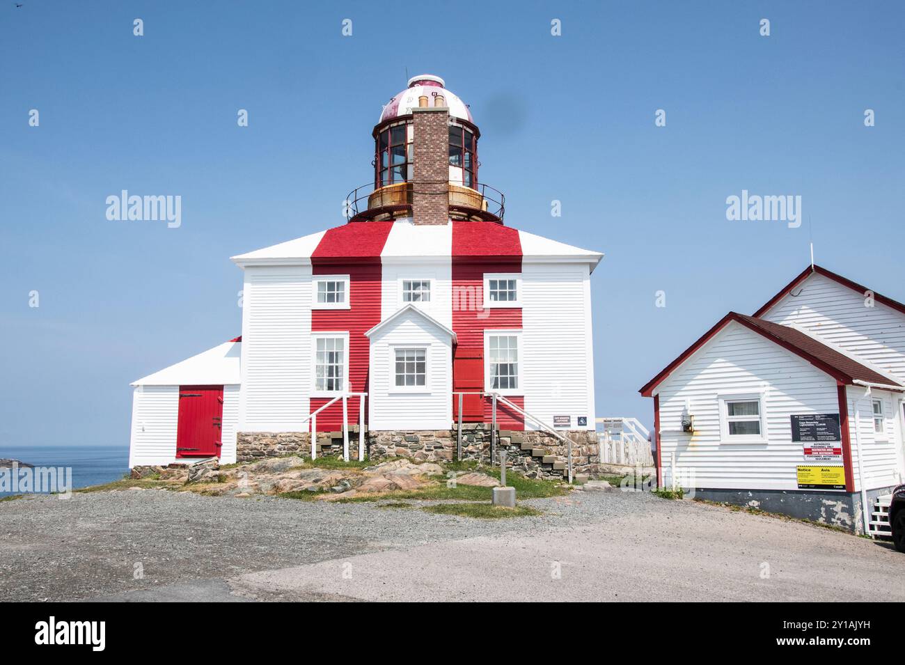 Cape Bonavista Lighthouse in Bonavista, Newfoundland & Labrador, Canada ...