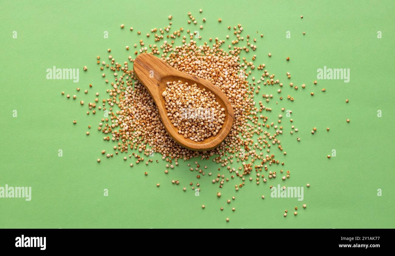 Organic pop seeds of ancestral amaranth - Amaranthus Stock Photo - Alamy