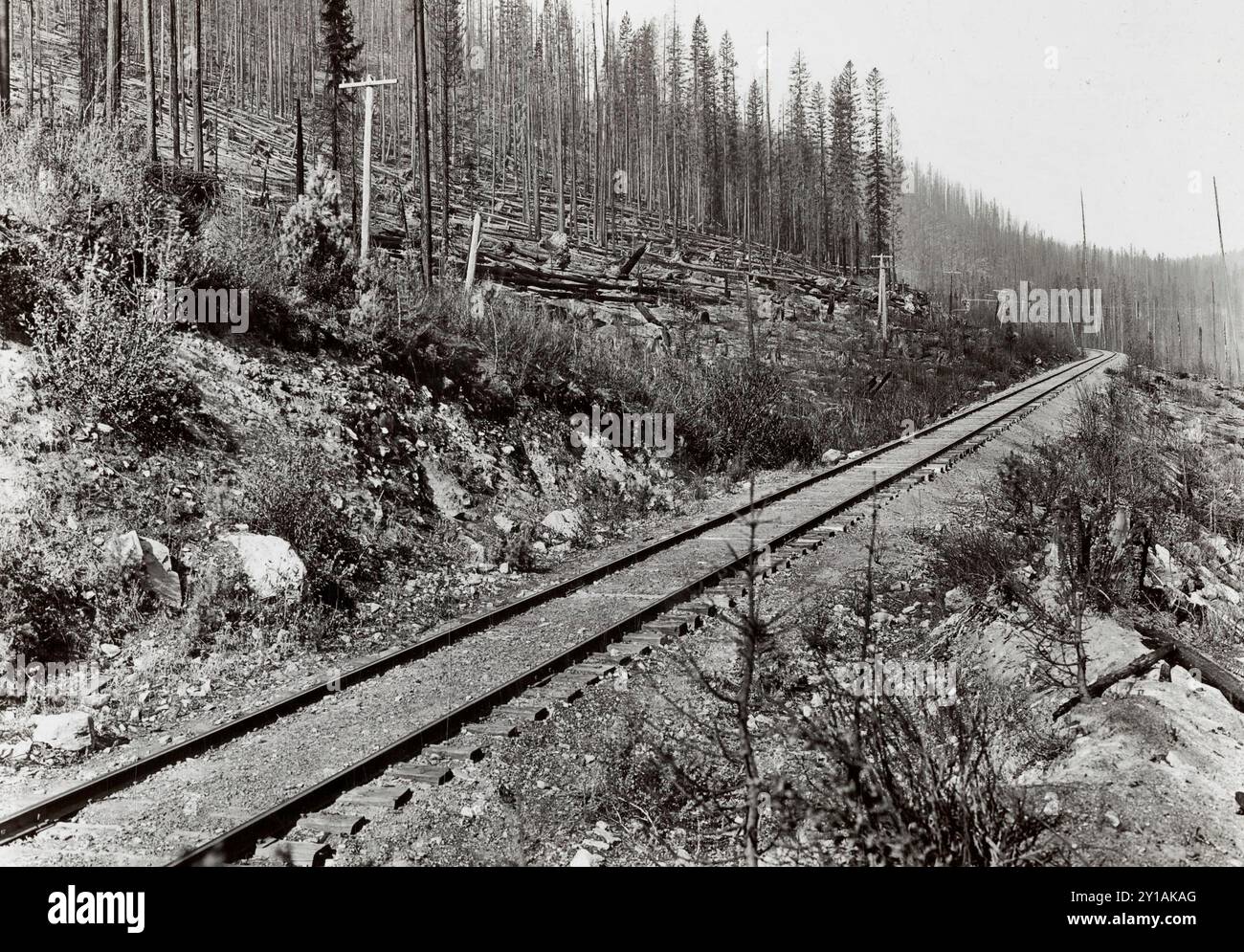 Camera Point - Montana - Cour d'alene branch of Northern Pacific ...