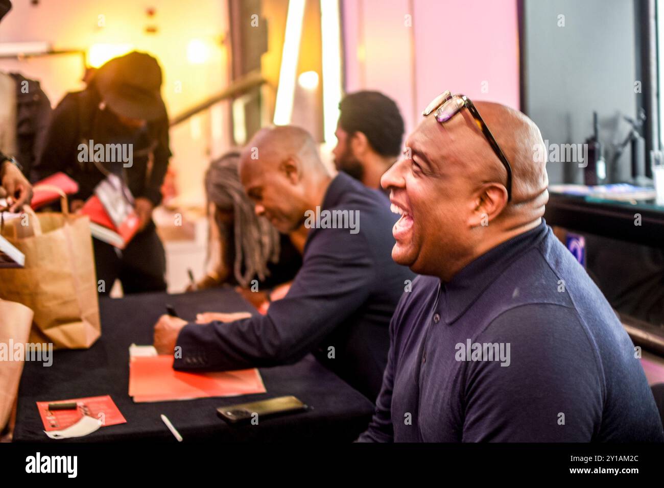 London, UK. 05th Sep, 2024. The Barbican hosted the launch of the book ...