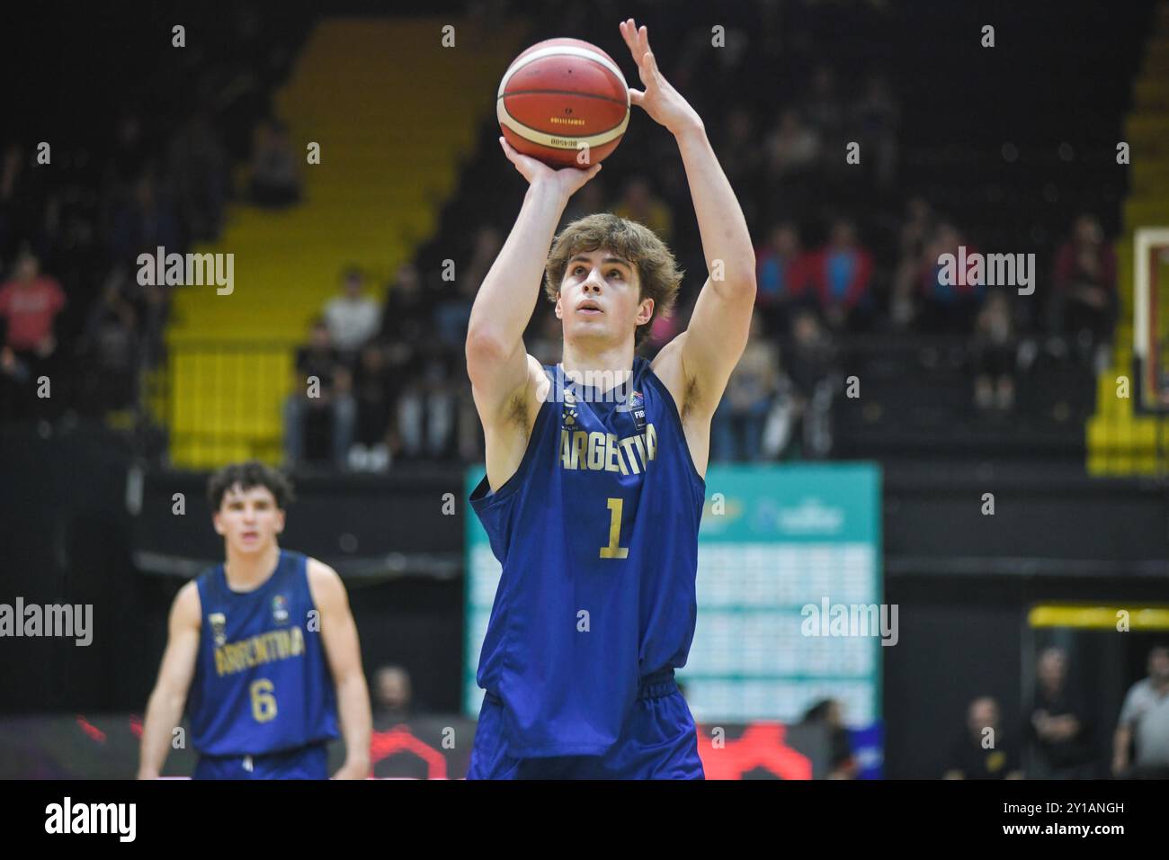 Tyler Kropp (Argentina). FIBA Basketball Americup U18 - Buenos Aires ...