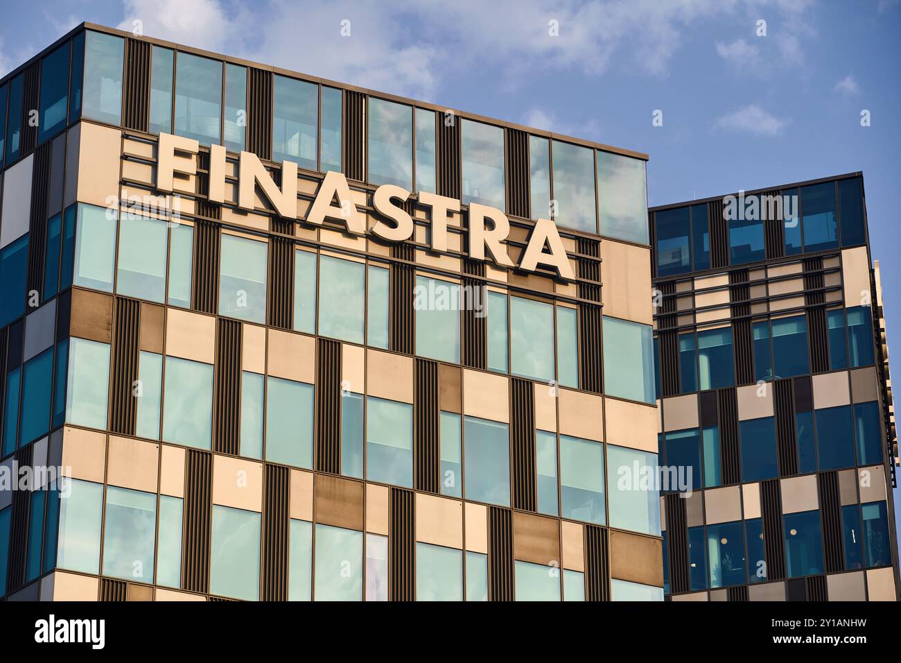 Bucharest, Romania - September 04, 2024: The logo of British financial ...