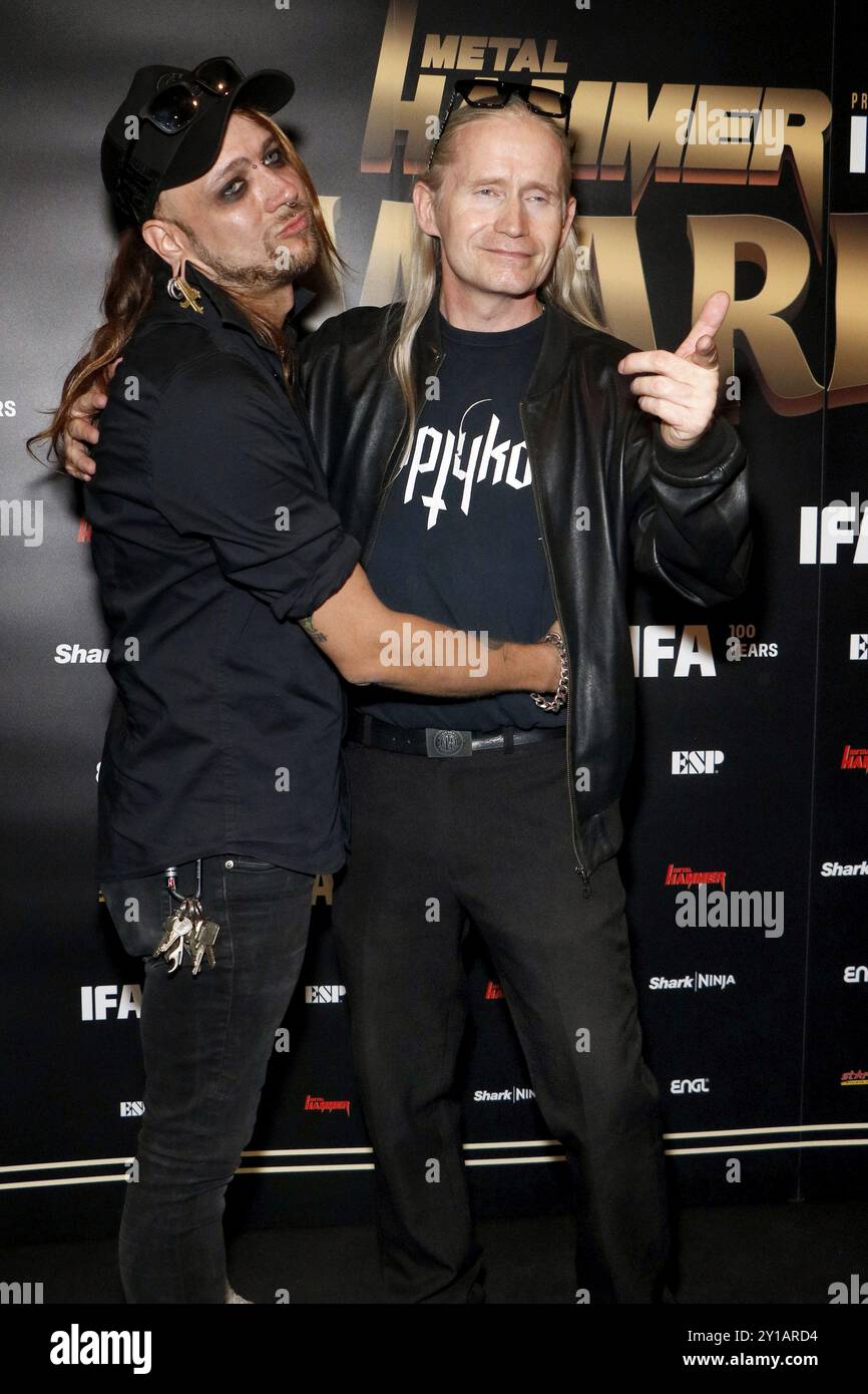 Axel One and Roman Geike (Romano) at the Metal Hammer Awards 2024 in ...