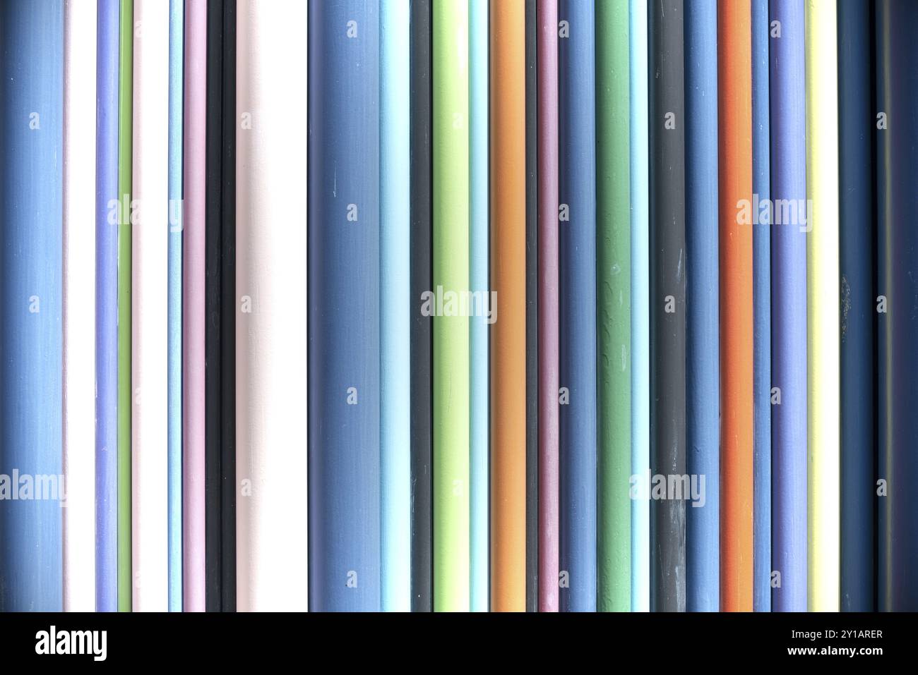 Le Moretti tubes, ventilation tower, designed by the artist Raymond ...