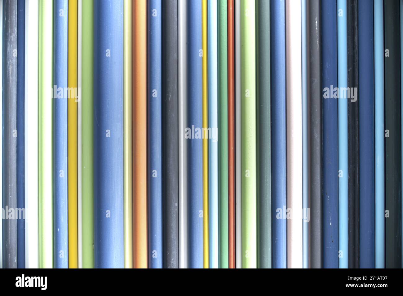 Le Moretti tubes, ventilation tower, designed by the artist Raymond ...