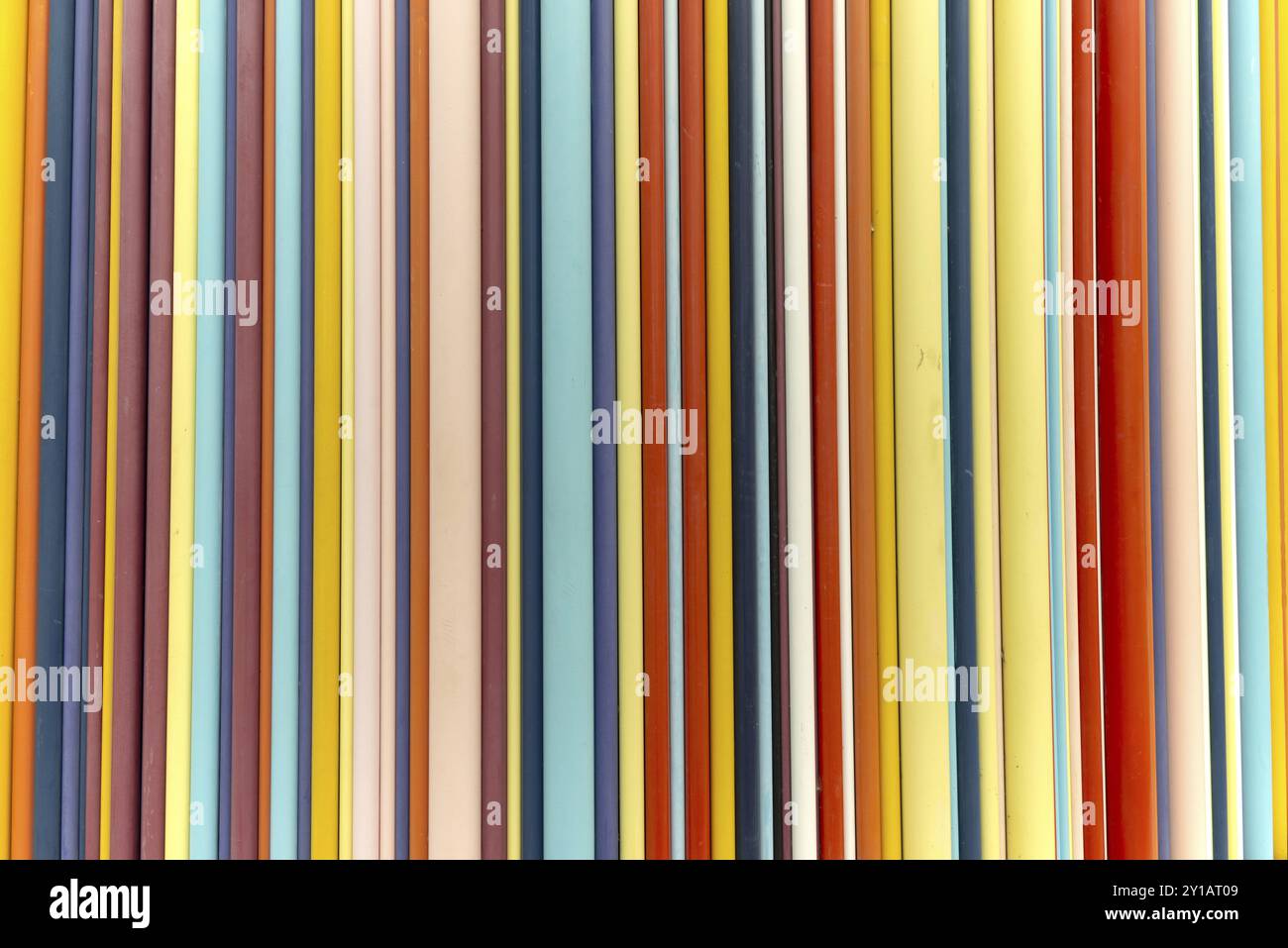 Le Moretti tubes, ventilation tower, designed by the artist Raymond ...