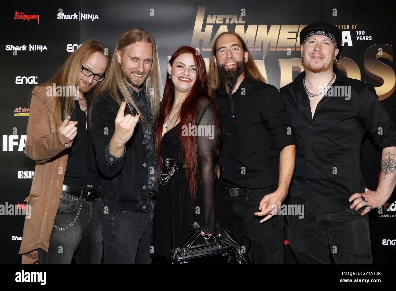 Elvellon at the Metal Hammer Awards 2024 in the Uber Eats Music Hall ...