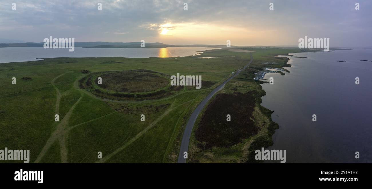 Ring of Brodgar, stone circle and ditch, Neolithic monument, UNESCO ...