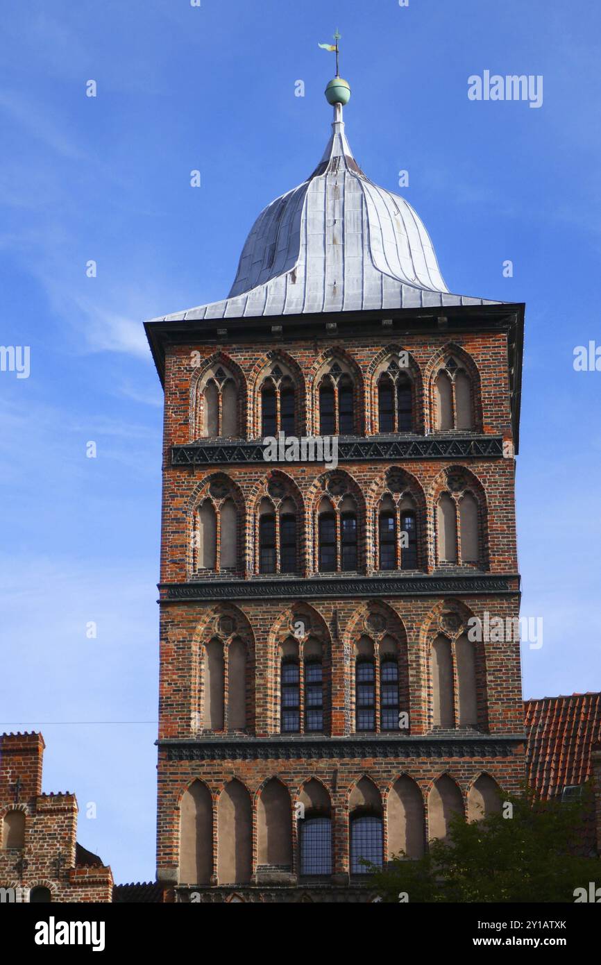 Castle gate in Luebeck Stock Photo - Alamy