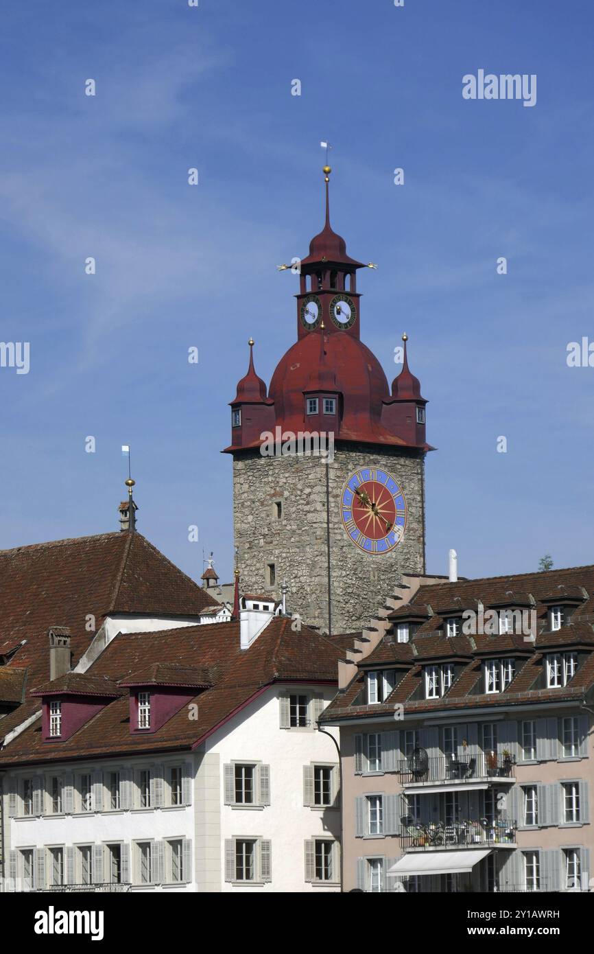 City buildings lucerne hi-res stock photography and images - Alamy