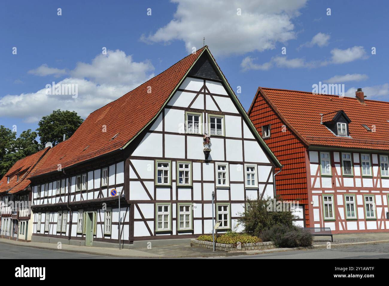 Half-timbered town of Duderstadt Stock Photo - Alamy