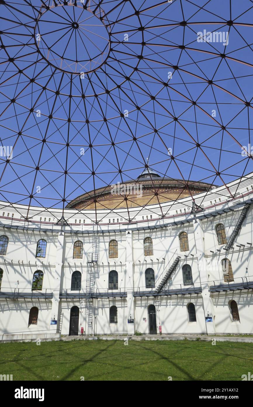 Arena at the Panometer in Leipzig Stock Photo - Alamy