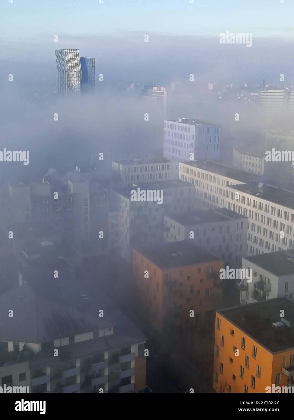 Dancing towers in Hamburg Stock Photo - Alamy