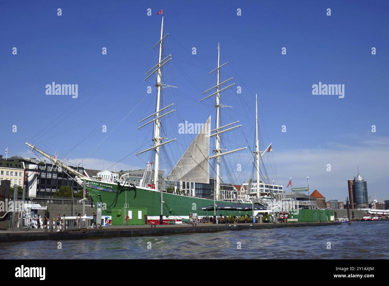 Rickmer Rickmers in Hamburg Stock Photo - Alamy