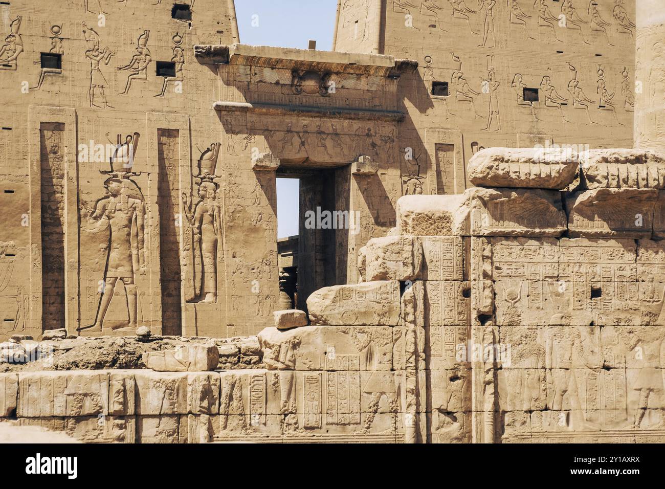 Explore the statues and relics that adorn the grounds of an ancient ...