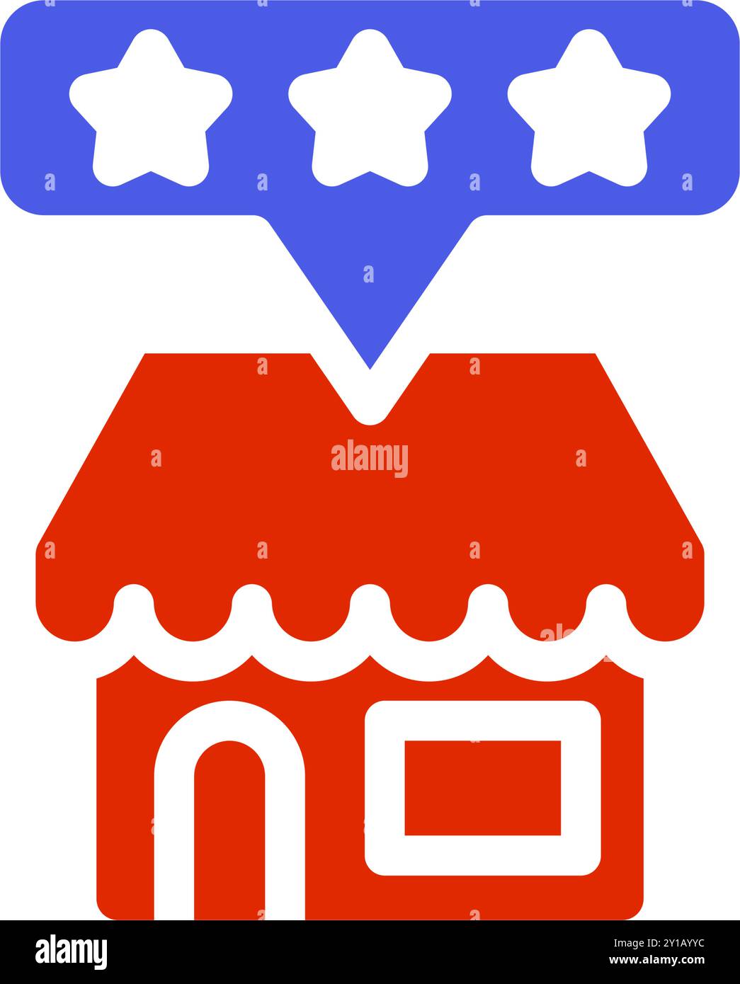 icon store rating chat, star rating in bubble chat. Editable file Stock ...