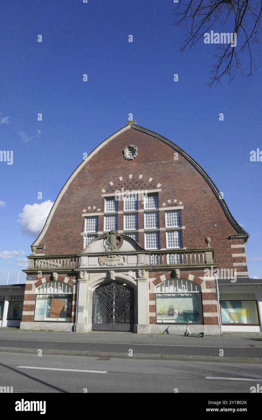 Fish Hall Kiel Stock Photo - Alamy