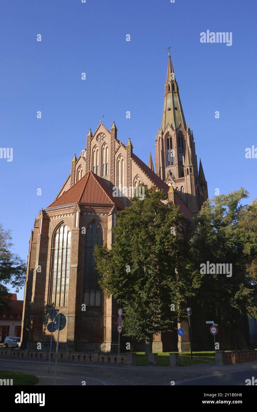 St Bartholomew's in Demmin Stock Photo - Alamy