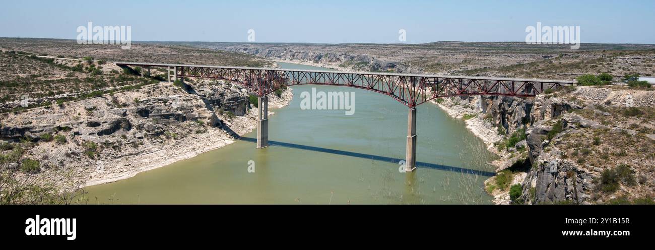 Pecos River High Bridge, West Texas Stock Photo - Alamy