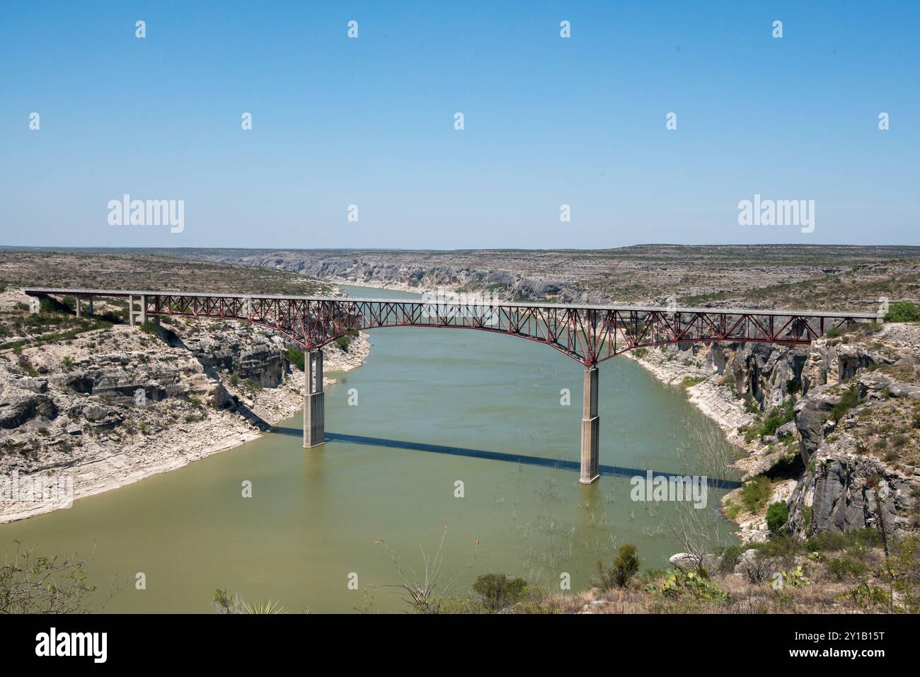 Pecos River High Bridge, West Texas Stock Photo - Alamy