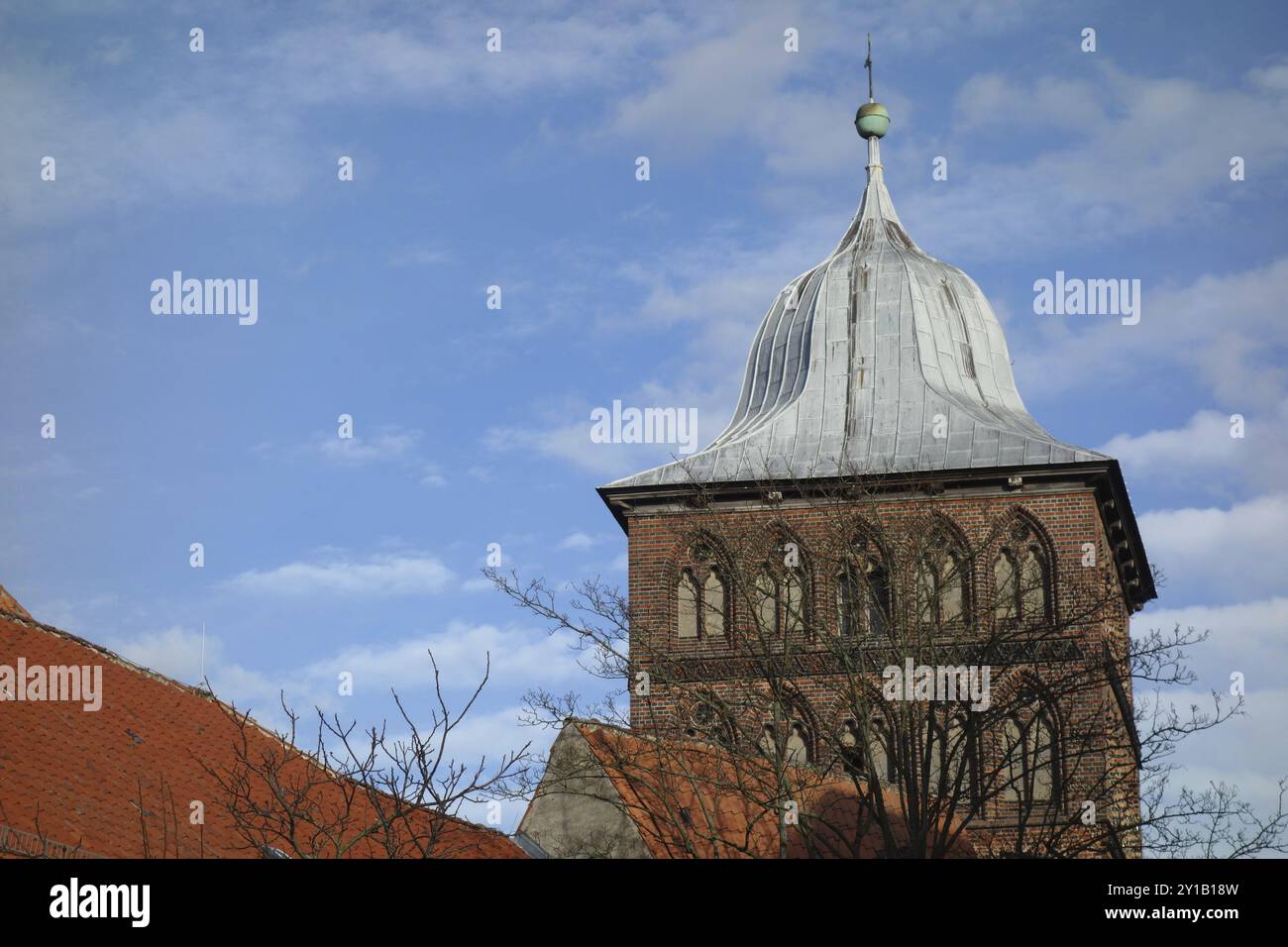 Castle gate in Luebeck Stock Photo - Alamy
