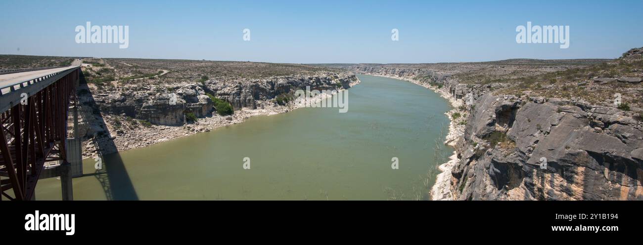 Pecos River High Bridge, West Texas Stock Photo - Alamy